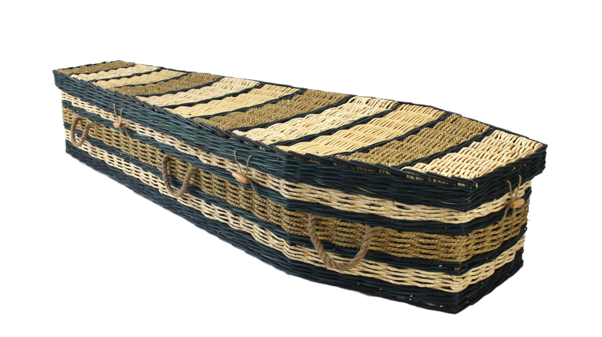 European style Willow Coffin Natural Funeral Willow Cremation Casket ...